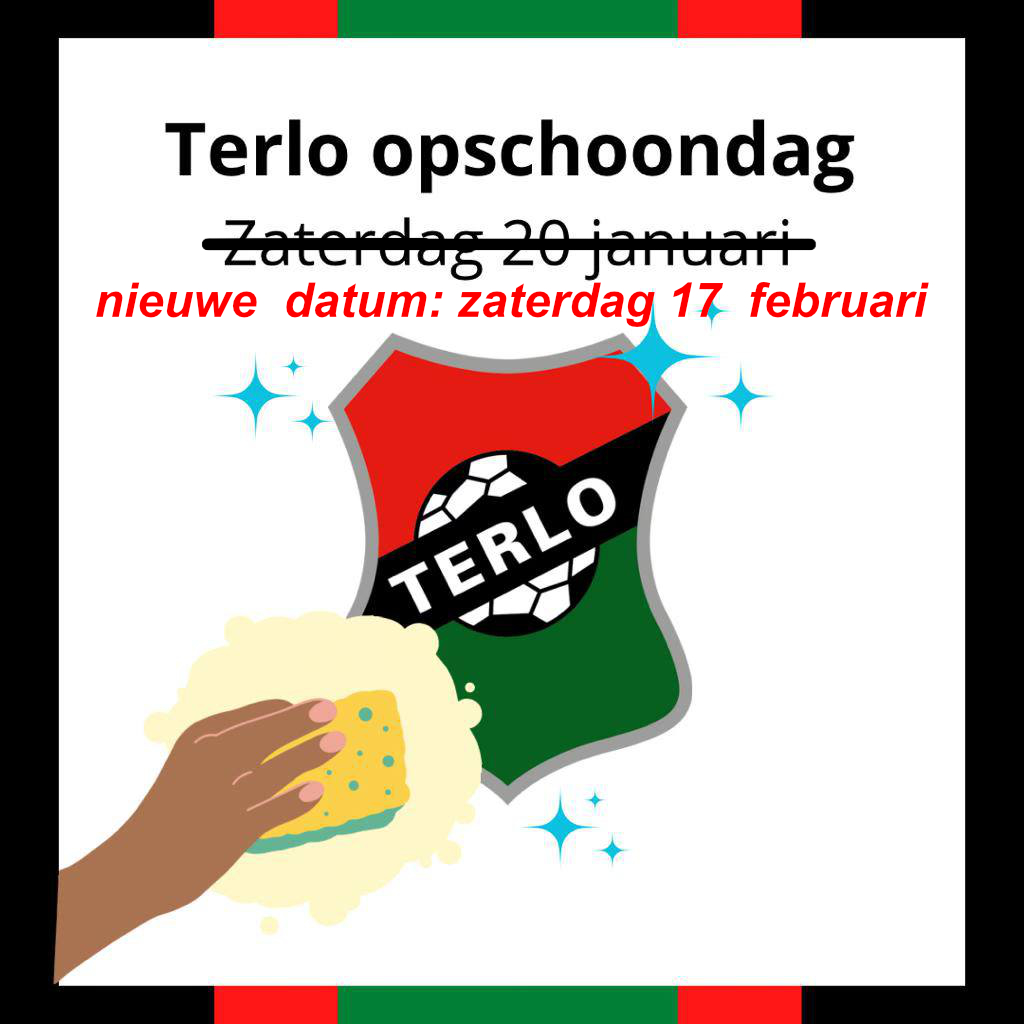 Nieuwe datum "opschoondag" | vv Terlo